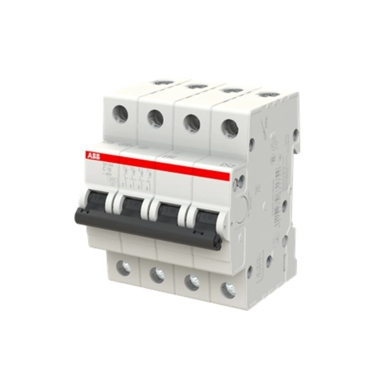 Interruptor Termomagnético SH204L-C10 tetrapolar 10A 4,5kA curva C | ABB | BP Soluciones Eléctricas